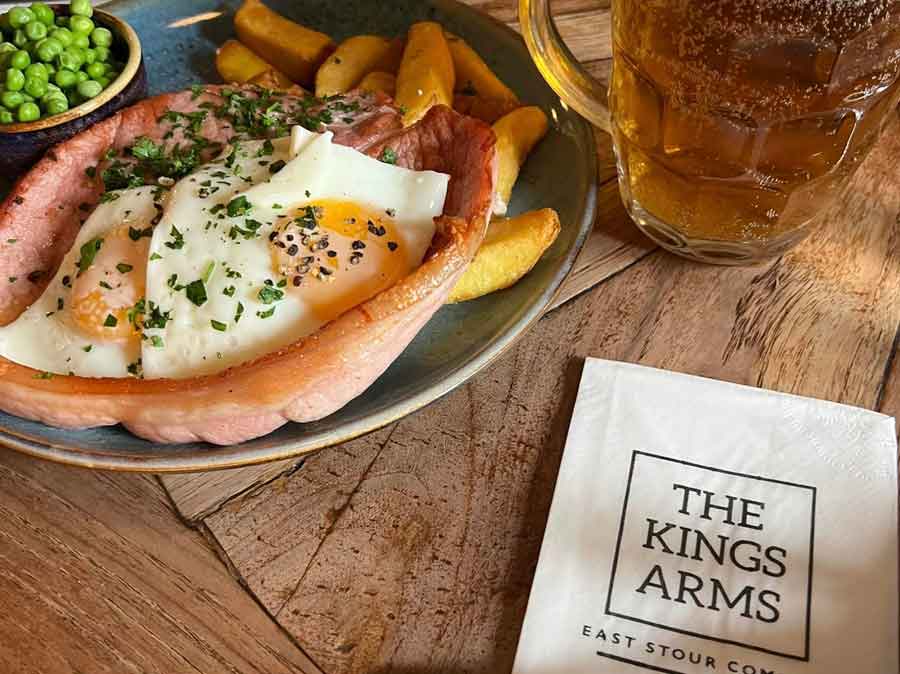 Seasonal menus | Food at Kings Arms Inn East Stour | À la carte menu ...